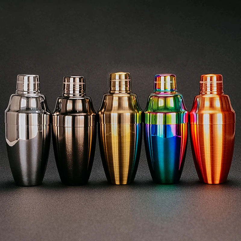 Japanese Style 500ml Stainless Steel 3-piece Cocktail Shaker Bar Shaker ...