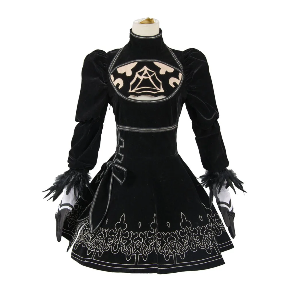 NieR Automata 2B Cosplay Costume - AllCosplay.com