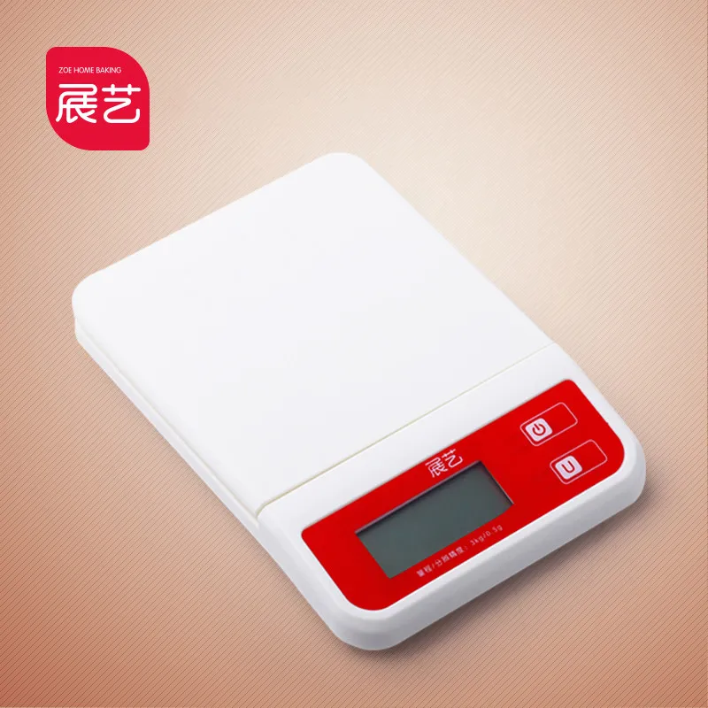 ART EXHIBITION 3KG/0.5g Digital Baking Scale Electronic Flour Scale ...