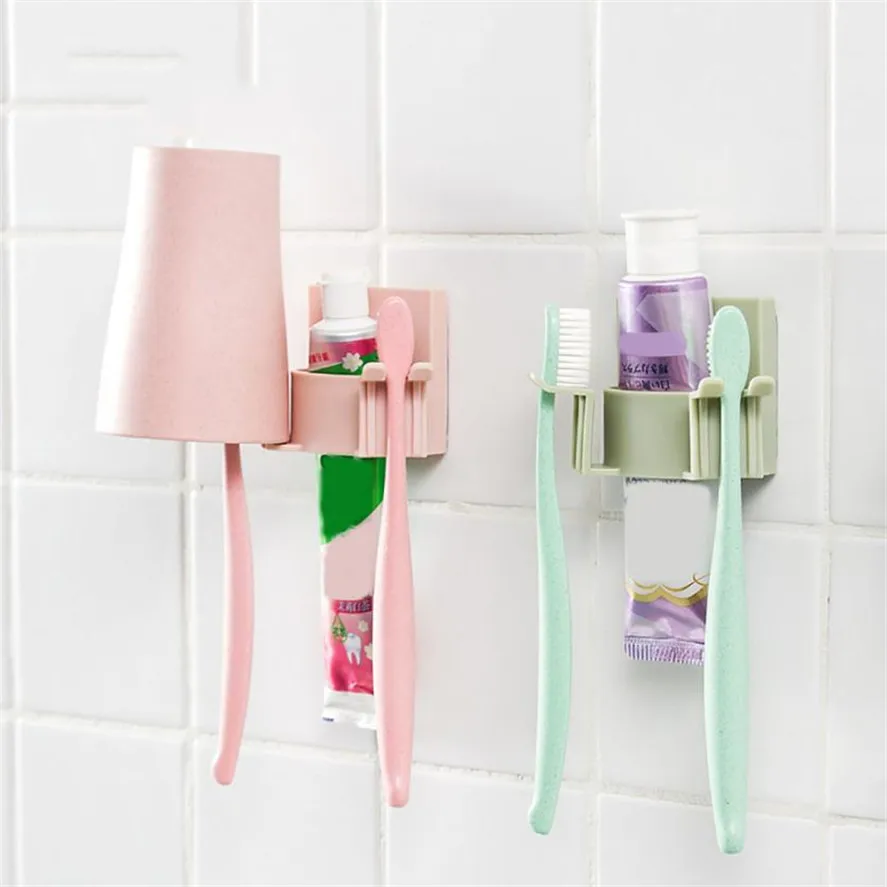 New Bathroom Toothbrush Holder 1Pcs Multifunctional Toothbrush Holder ...