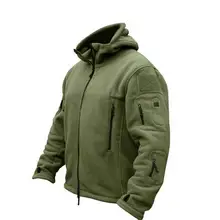 Military Fleece Tactical Softshell zipper Jacket