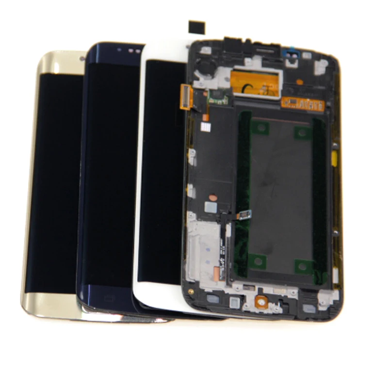 Для samsung Galaxy S6 Edge G925 G925F SM-G925F ЖК-дисплей кодирующий ...