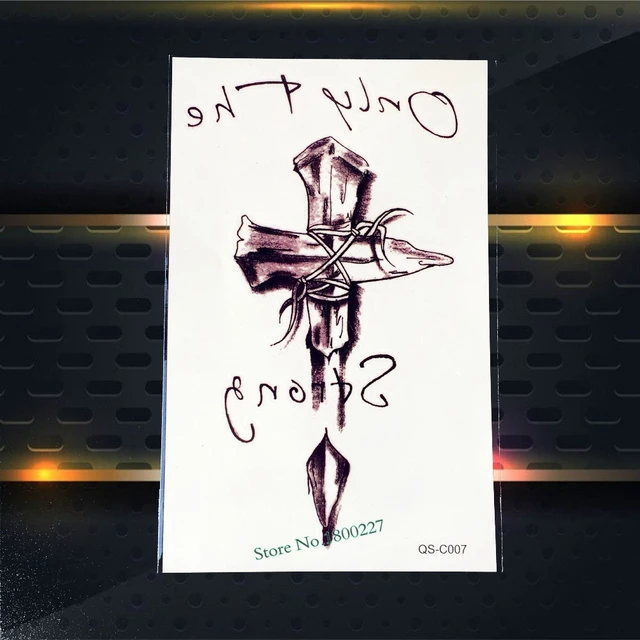 3d Cross Tattoo Designs For Men