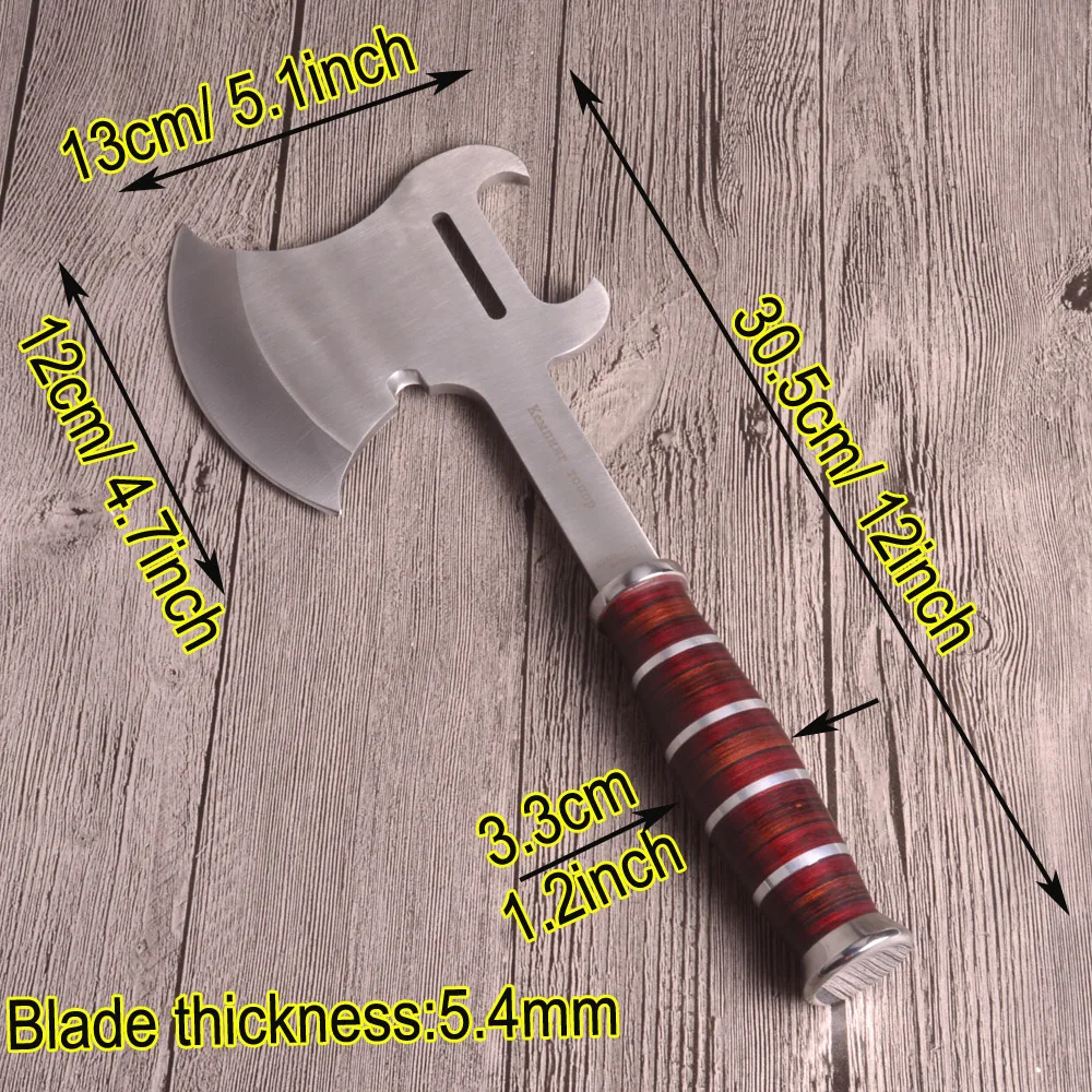 King-Sea-2018-New-Cow-Shape-Camping-Axe-Multifunctional-Survival-Ax ...