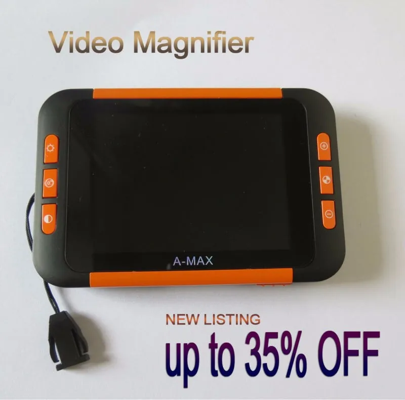 Electronic Loupe Low Vision 3 5 Pocket Video Magnifier Reading Aid Electronic Loupe Low Vision 3 5 Pocket Video Magnifier Reading Aid