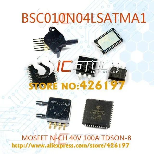Bsc010n04lsatma1 Mosfet N-ch 40v 100a Tdson-8 010n04 Bsc010n04 3pcs ...