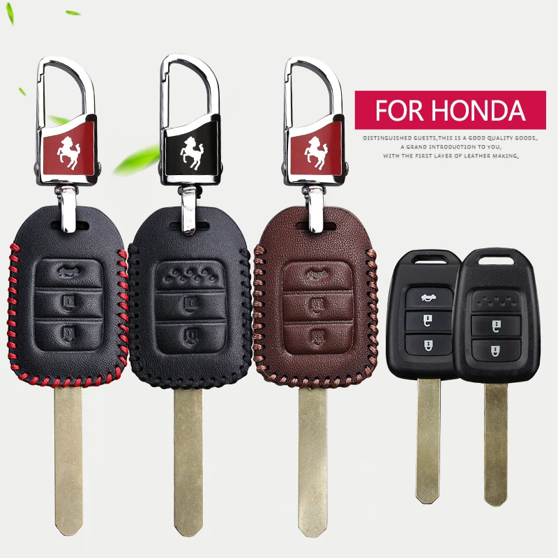 Car Smart Key Case Cover For Honda Spirior Fit Civic Accord City CB400 ...