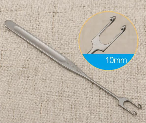 Eye pull hook double ball hook eye equipment stainless steel eyelid ...