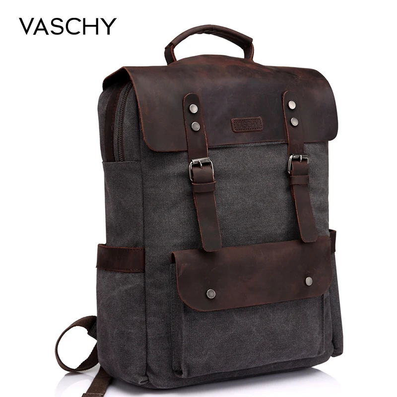 15 Inch Laptop Backpack Leather | semashow.com