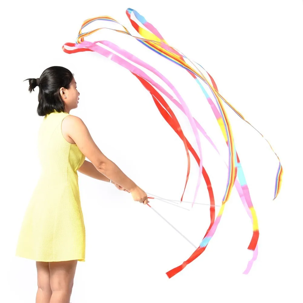 Newly Design Dance Ribbon 3.75M Eurhythmics Ribbons Gym Gymnastics ...