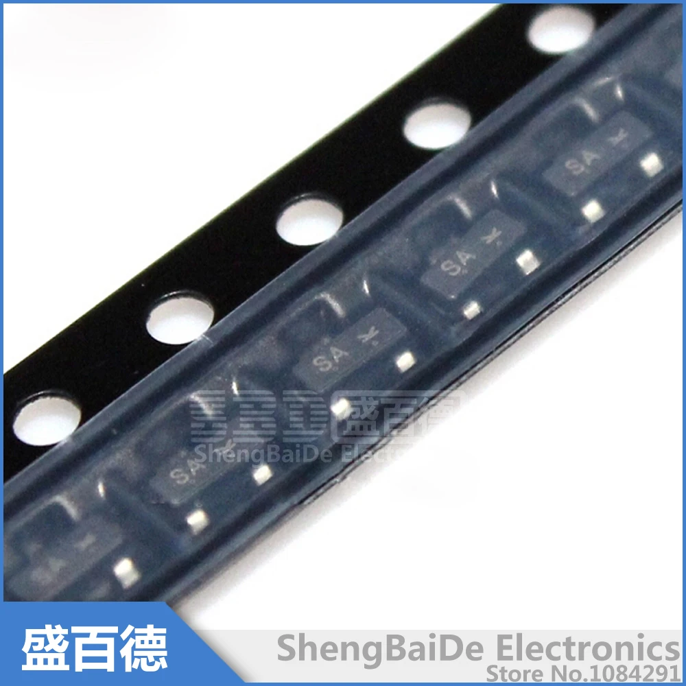 50pcs/lot LBSS123LT1G BSS123(SA) N channel Enhancement Mode Vertical D ...