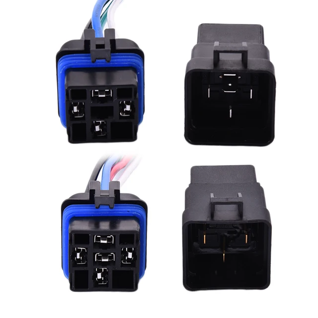 Aliexpress.com : Buy DC12V 40A 4 Pin 5 Pin Automobile Relay Socket ...