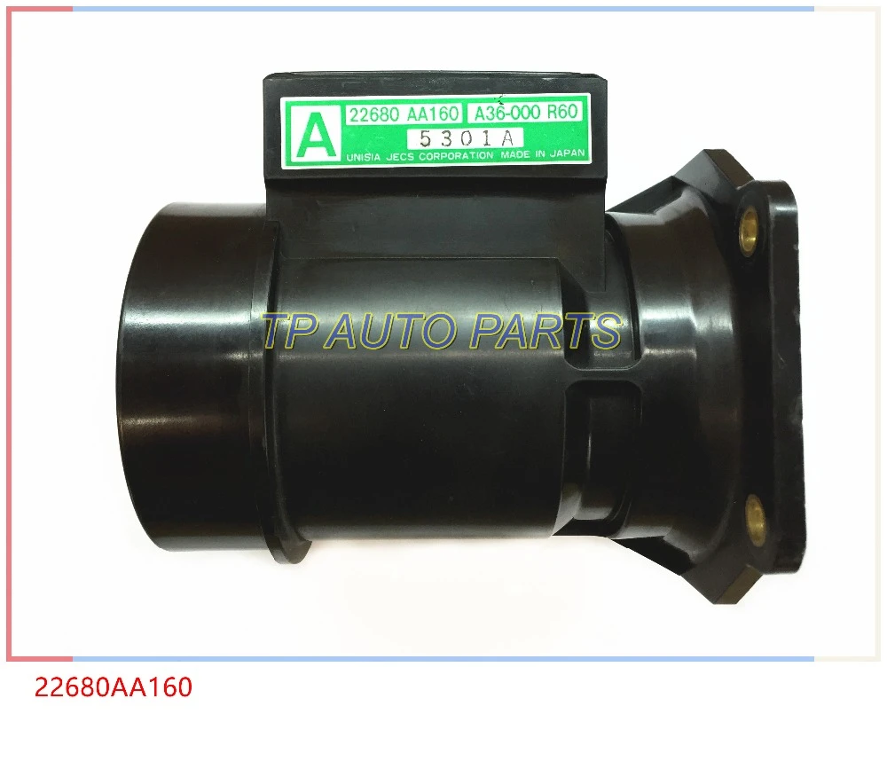 Mass Air Flow Sensor Meter MAF 22680 AA160 22680AA160 A36 000 For ...