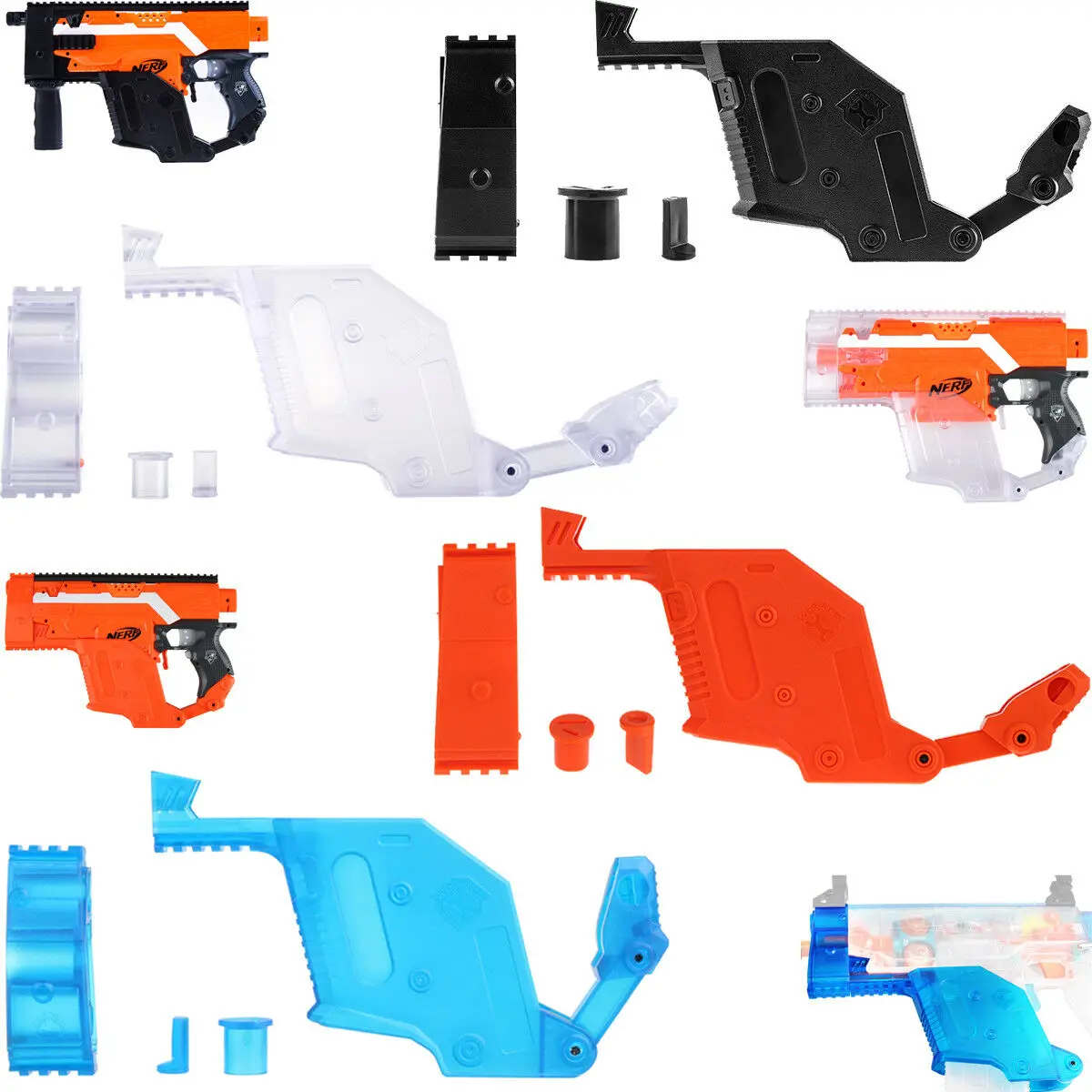 Nerf Stryfe Kriss Vector | Nerf Kriss Vector Kit | Nerf Worker Mod Kit ...