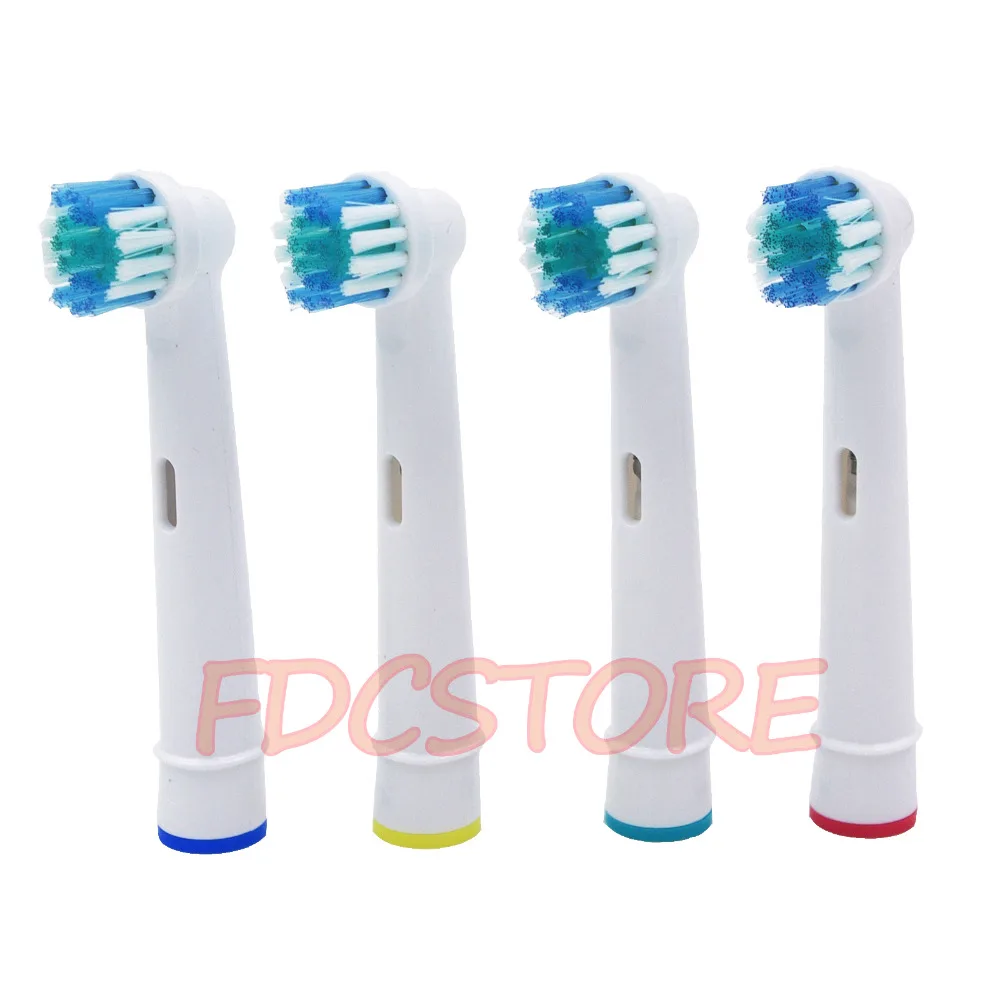 4pcs Replacement Brush Heads For Oral-B Electric Toothbrush fit Braun ...
