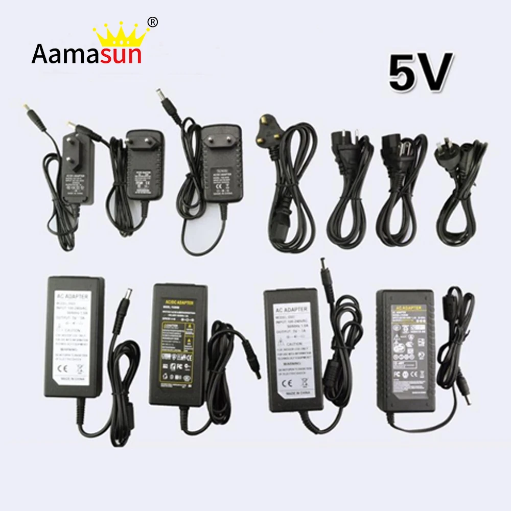 DC5V 1A 2A 3A 5A 6A 7A 8A Switching Power Supply Transformers 110 240V ...