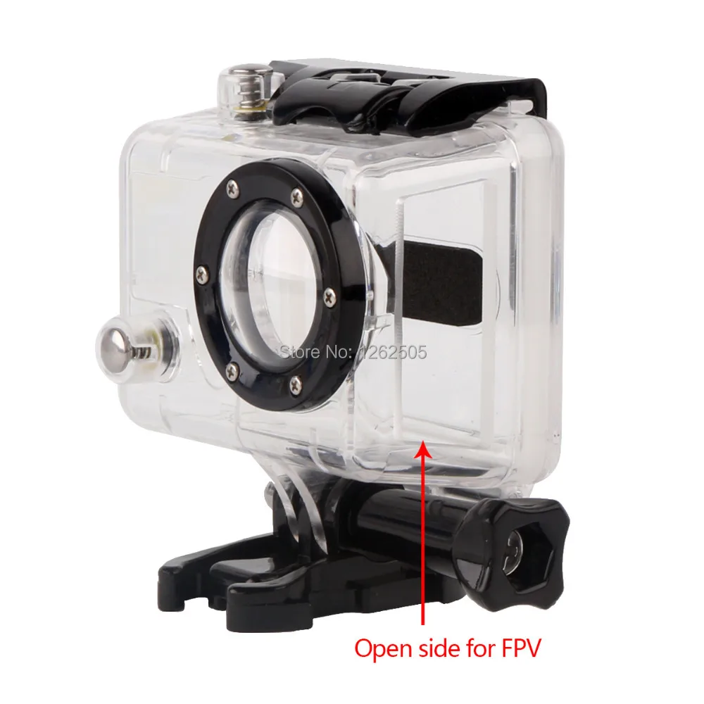 Gopro Accessories Gopro Box Side hole FPV Protective Cover Case for ...
