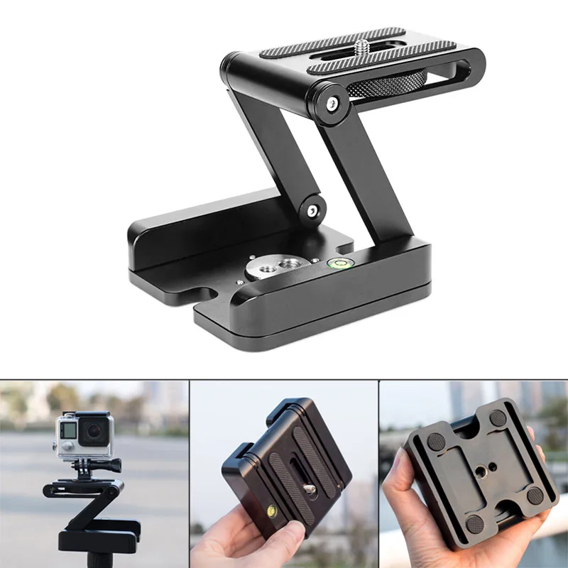 Z-Flex-Tilt-Tripod-Head-Camera-Holder-Aluminum-Folding-Quick-Release ...