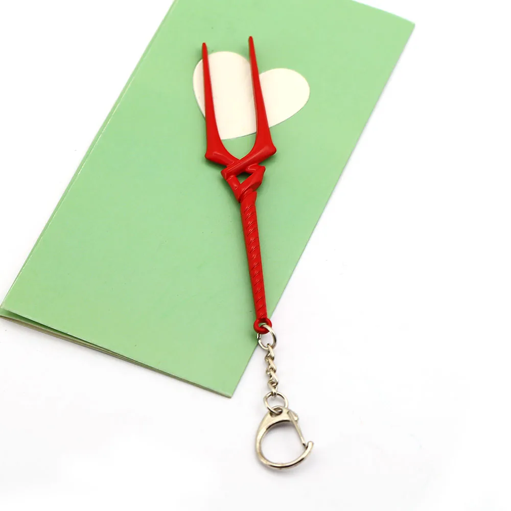 New Anime Neon Genesis Evangelion EVA Keychain Spear of Longinus Metal ...