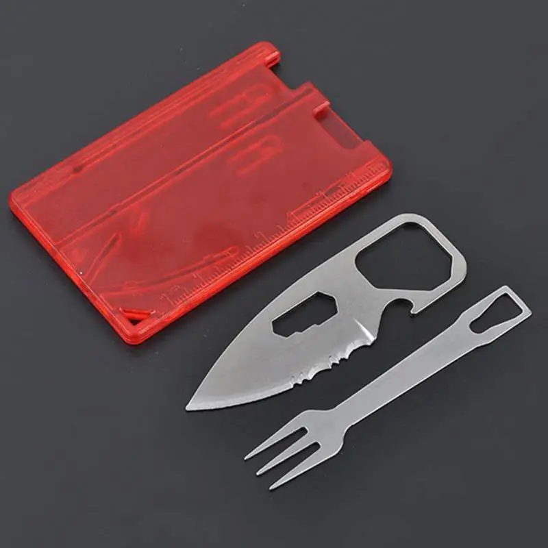 Buy Outdoor Portable 2pcs Travel Survival Camping Tactical Knife Fork Sets