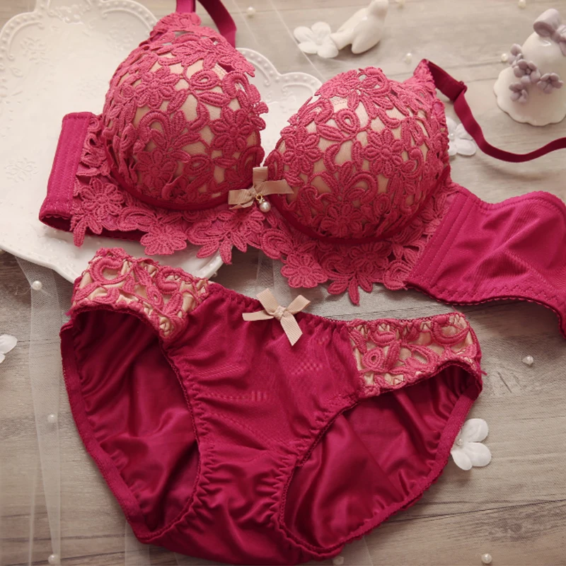 Buy Deruilady Fashion 2017 Embroidery Underwear Women