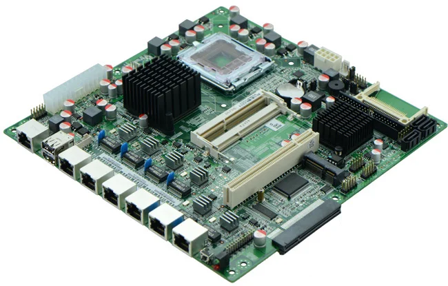 G41 router motherboard 6 LAN ports 1000M LGA771 Xeon series processors ...