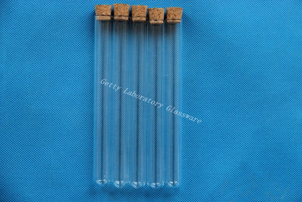 Pyrex round bottom test tube 15x150mm, High temperature Resistant, with ...