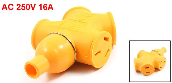 Drop Water Resist Socket 3 Pin Australia AU 2 Pin USA US 4 Four ...