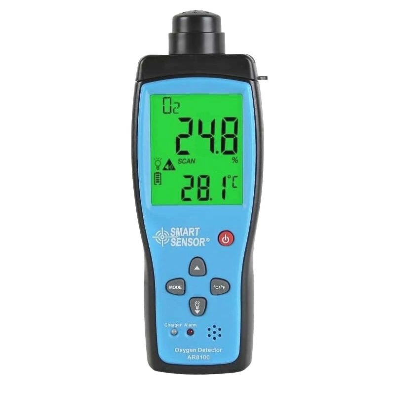 Professional Digital Handheld Precision Oxygen Detectors O2 Meter ...