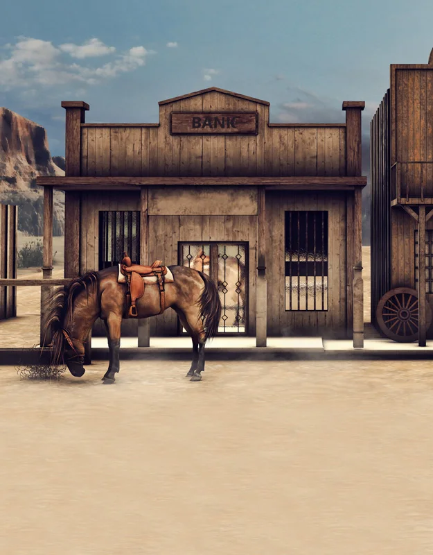 5x7FT-Wood-Barn-Barnyard-Station-Post-Horse-Stable-Wood-Farm-Custom ...