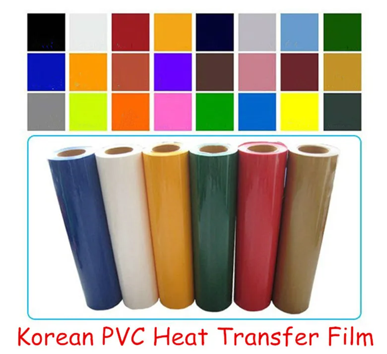 High Quality Korean PVC heat transfer film cutting film clothing ...