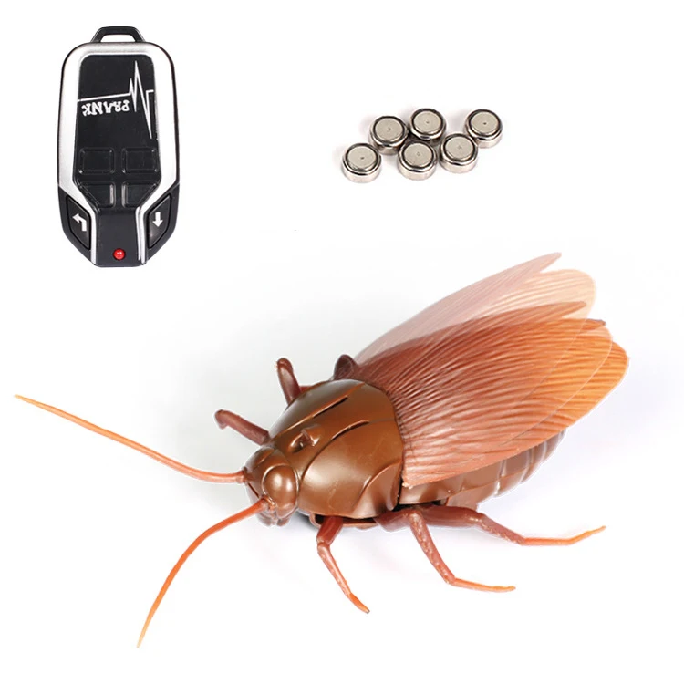Simulation Infrared RC Remote Control Insect Cockroach Toys robot anti ...