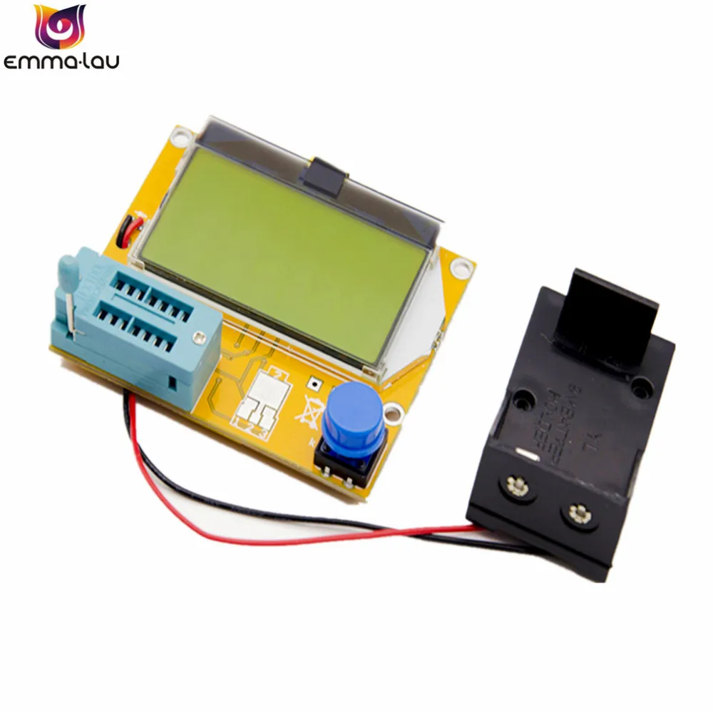 Hot Lcr-t4 Esr Meter Transistor Tester Digital Mega328 M328 Lcr Diode ...