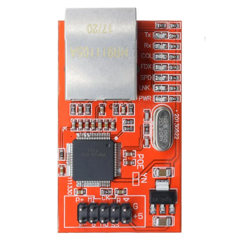 W5100 Ethernet LAN / Network Module - 3.3V power