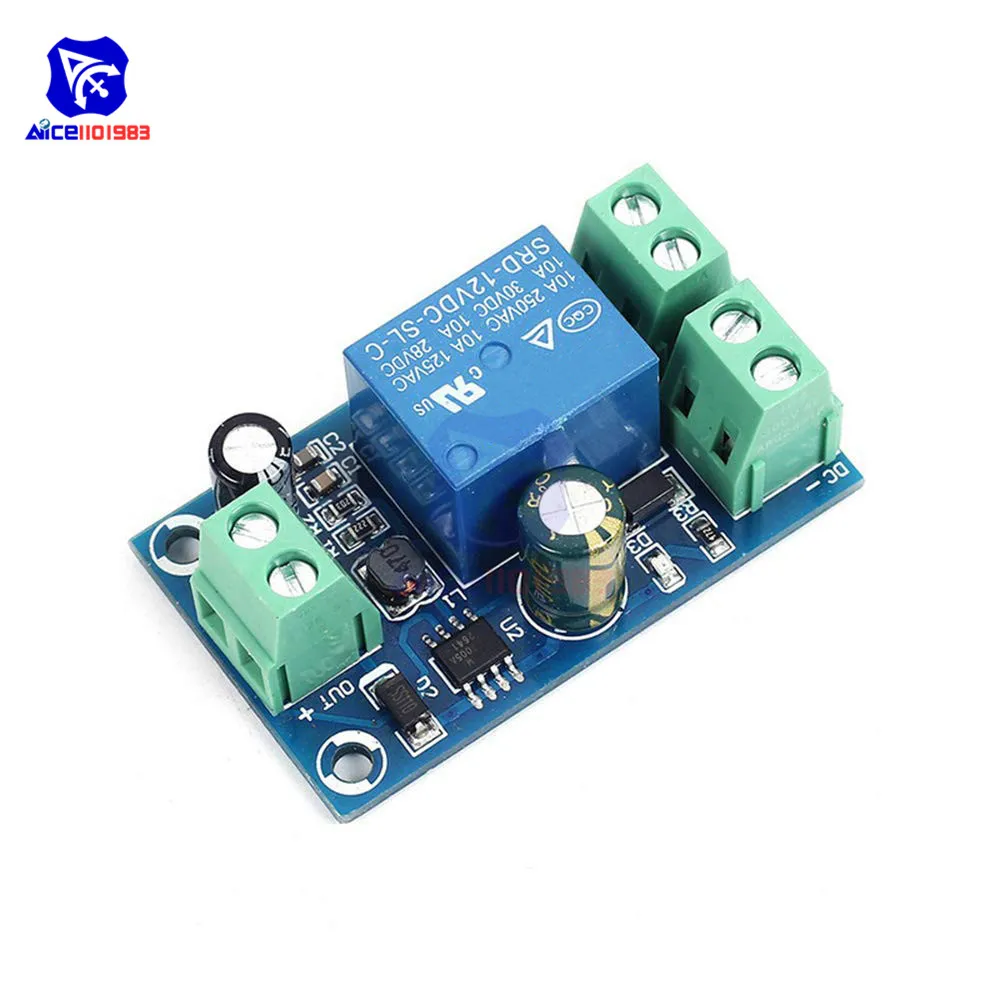 Diymore Dc 5v -48v/dc 12v -48v Relay Module Power-off Protection Module ...