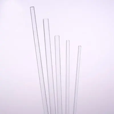 LOT 10 8x300mm Laboratory Glass Stirring Rod for Lab Use Stir Stiring ...