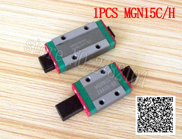 MGN15C or MGN15H linear bearing sliding block match use with MGN15 ...