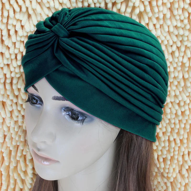 Indian-Style-Stretchable-Yoga-Hat-Turban-Head-Wrap-Hair-Head-Wrap-Cap ...