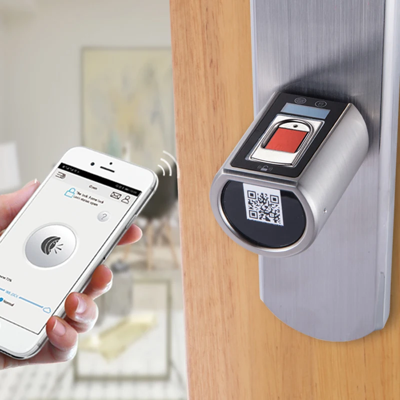World Smallest Smart Door Lock Bluetooth Intelligent Home Small