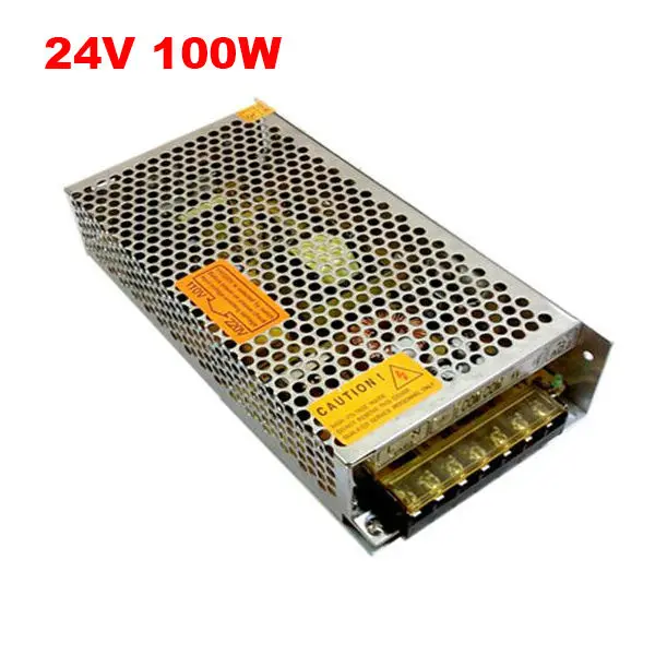 AC DC 24V 100W power supply dc24v driver led 100W led driver 100W ...