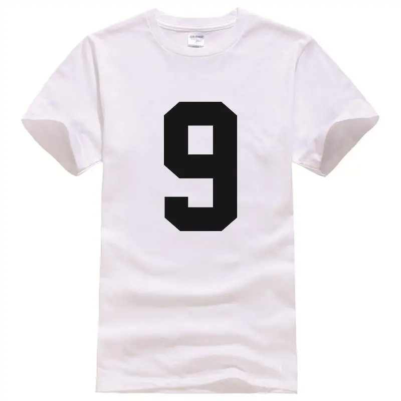 number 9 Tee Shirt Unisex fashion women men short sleeve funny shirt 6 ...