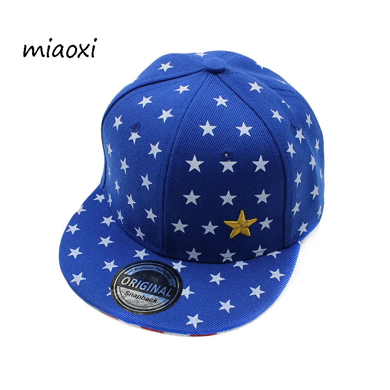 New High Quality Child Hip Hop Cap Boys Summer Baseball Caps Girl Star ...