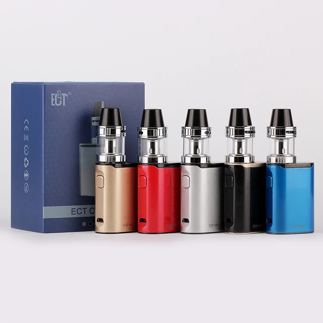 ECT C30 Mini 30w Original E Cigarette Start Kit Vape Box Vaporizer Box ...