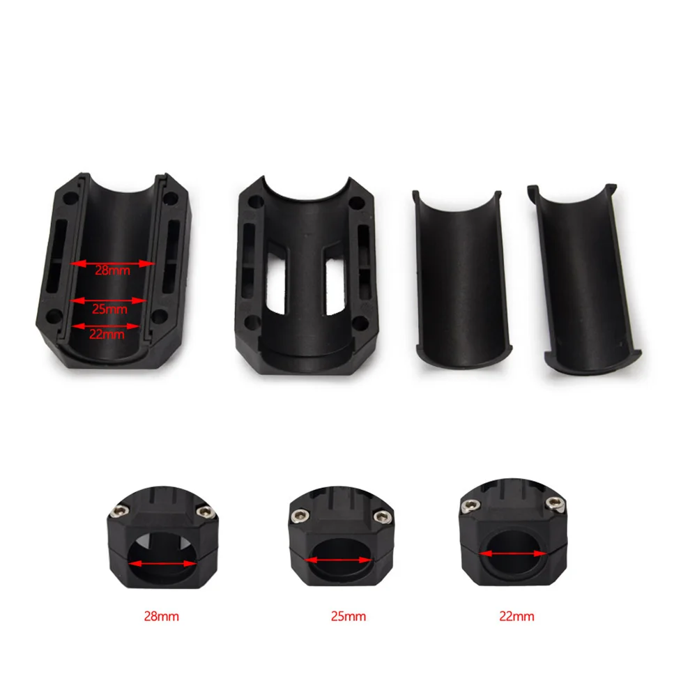 2pcs Motorcycle Bumper Guard Blocks 22mm 25mm 28mm Engine Protection ...