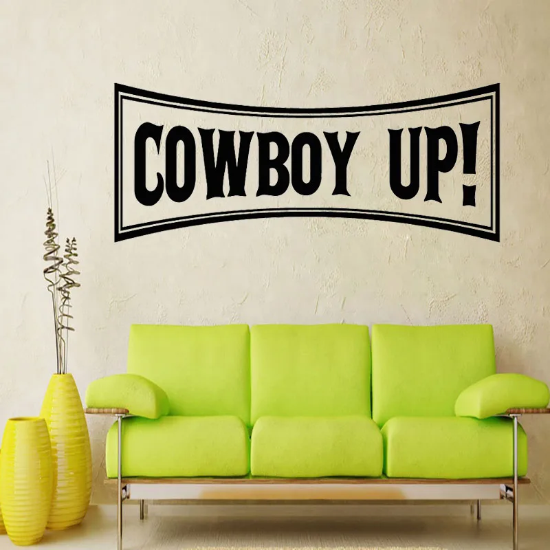 Cowboy Up Decals