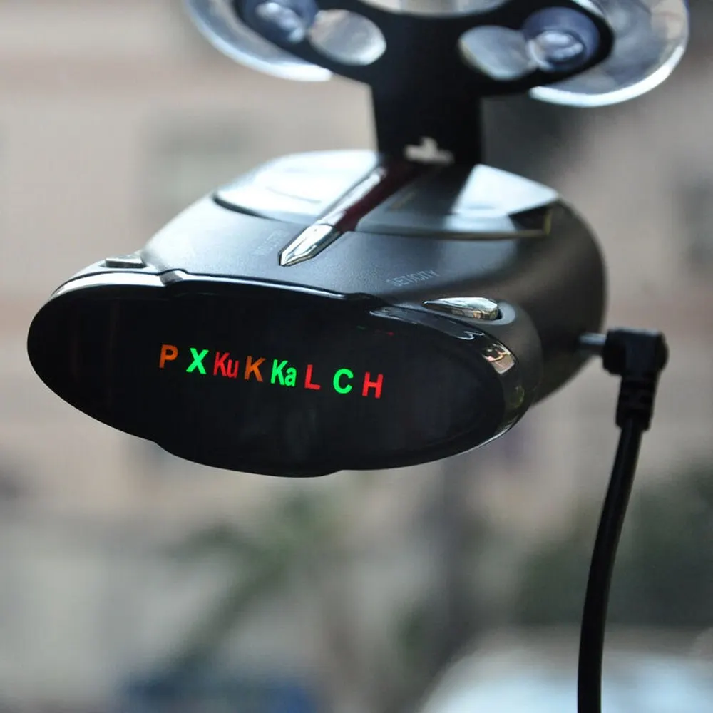 Detectores De Radar Automóveis, 16 Band Xrs 9880 12v 360 Graus Display ...