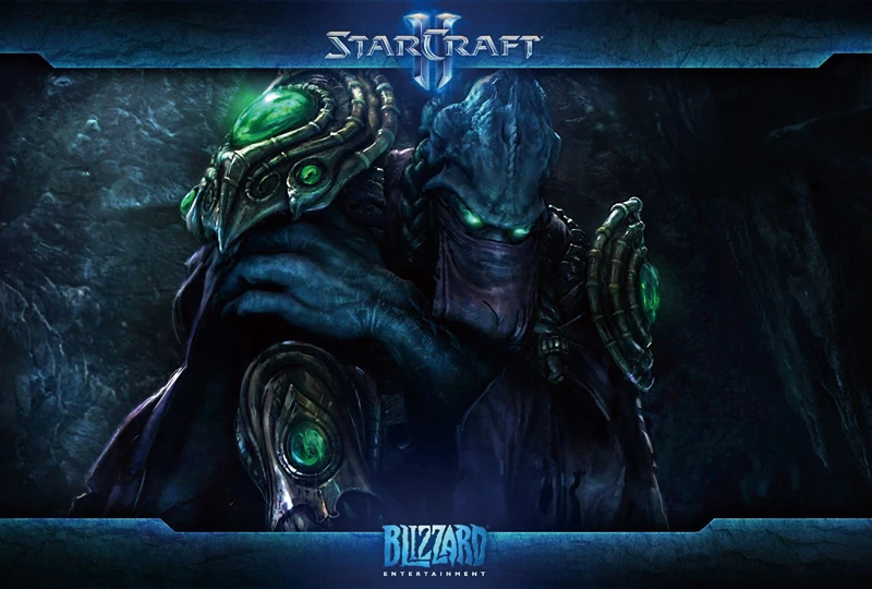 D178 StarCraft 2 Hot Game Silk Poster Art Print Canvas Painting Wall ...