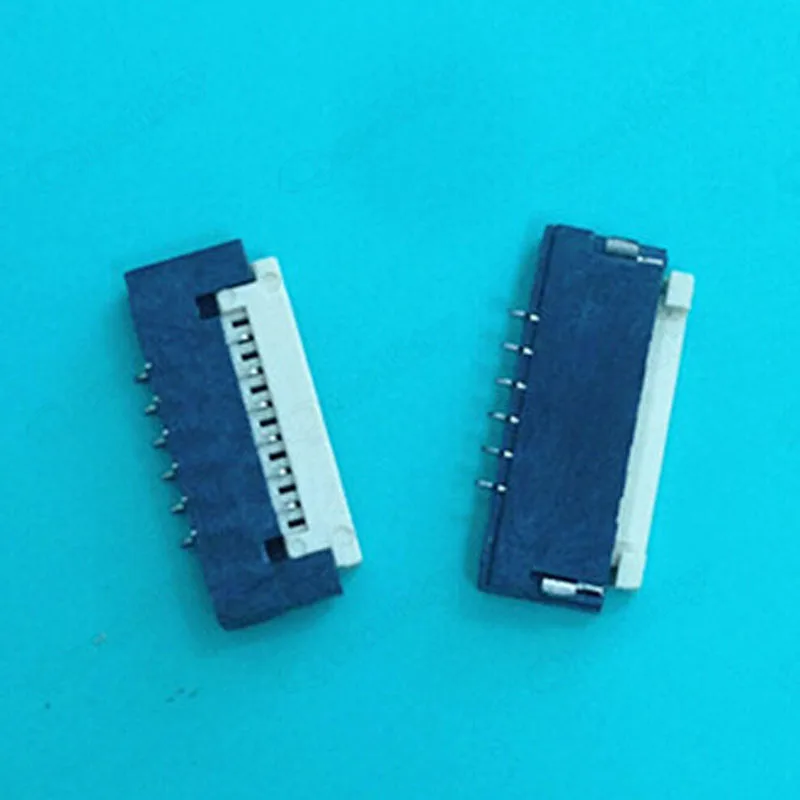 LCD screen Cable Socket FPC Connector 1.0 Spacing 6pin Cable Clip Flip ...