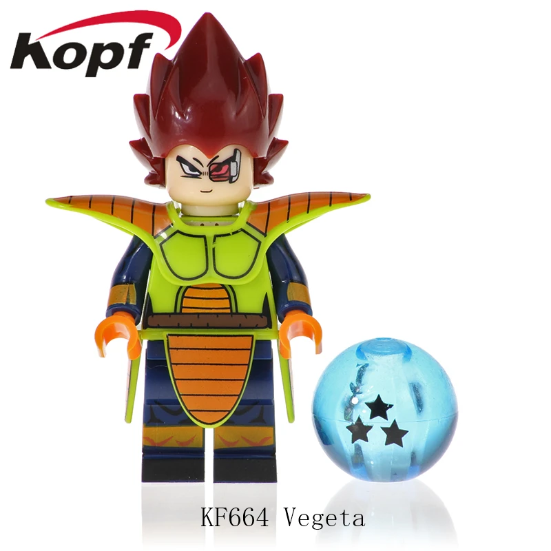 Single Sale Legoed Building Blocks Dragon Ball Series Krillin Raditz ...