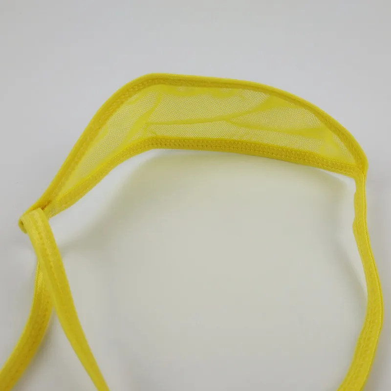 Mens Sexy Teardrop Thongs G Strings Micro Bikini Bottoms Swim Tangas ...